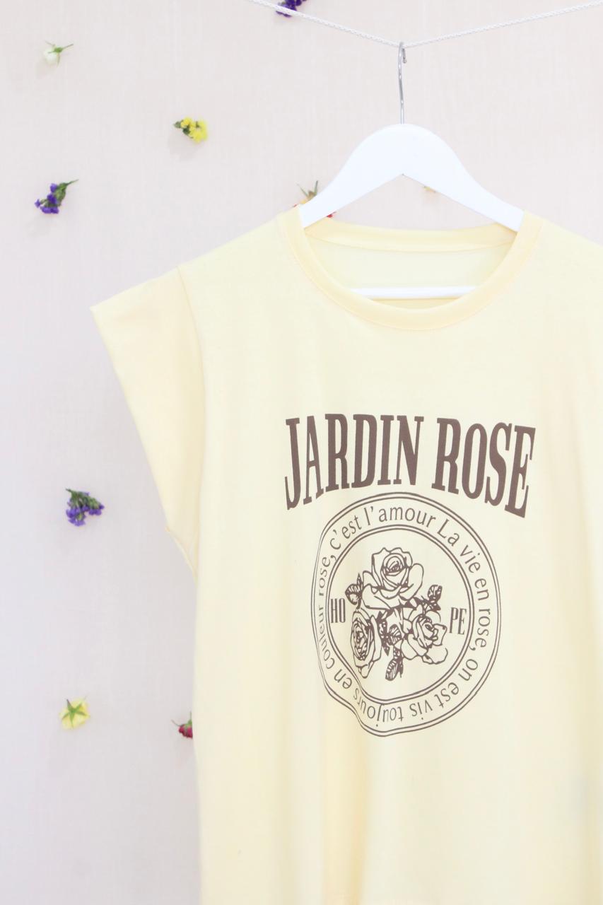 REMERA JARDIN ROSE AM. PASTEL – MAIKA